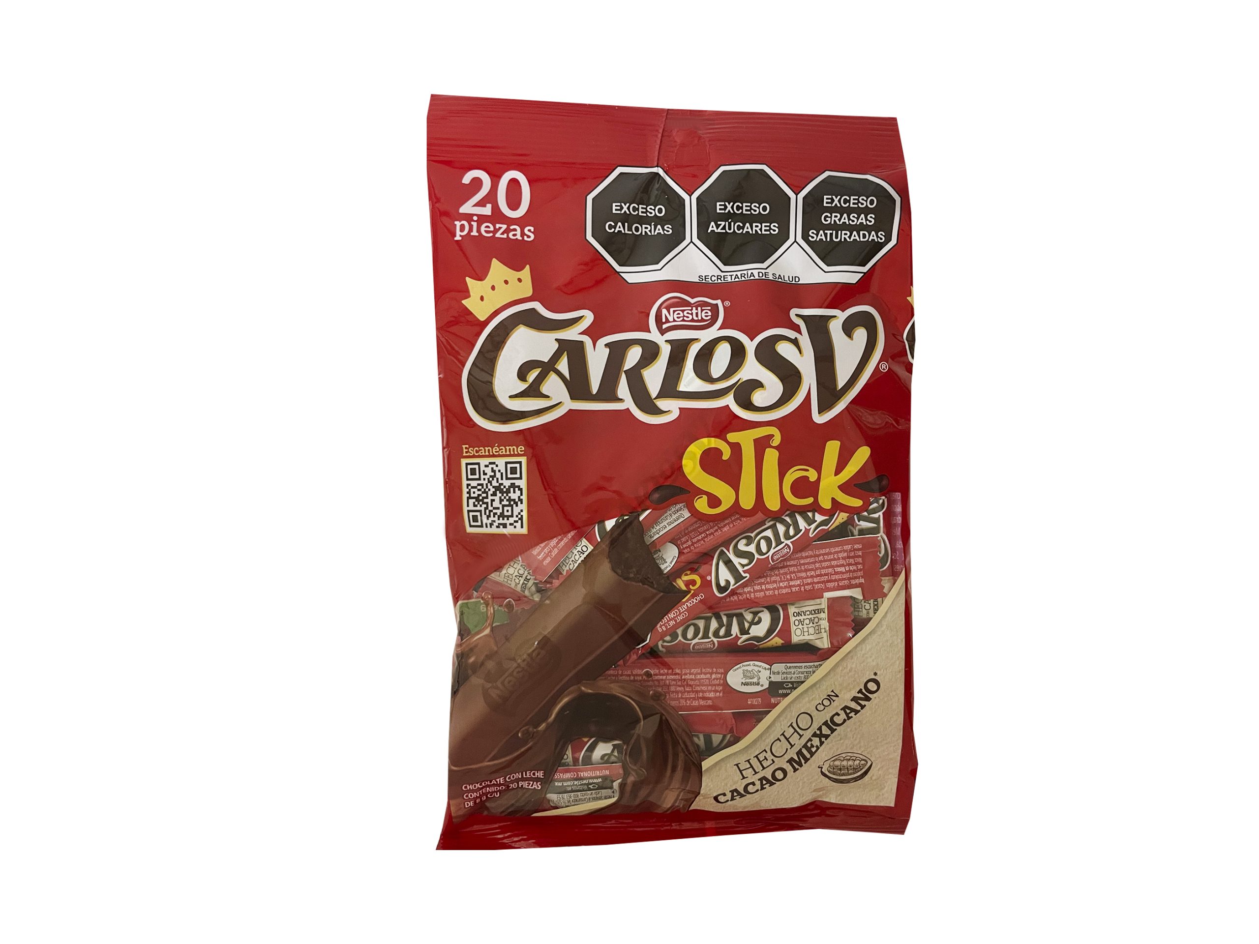 Chocolate Carlos V Stick – .:La Lupita Comercial